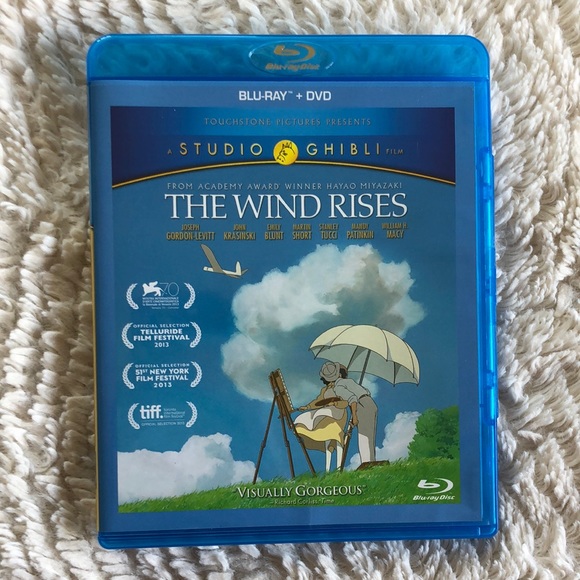 Media | Studio Ghibli The Wind Rises Bluray And Dvd | Poshmark